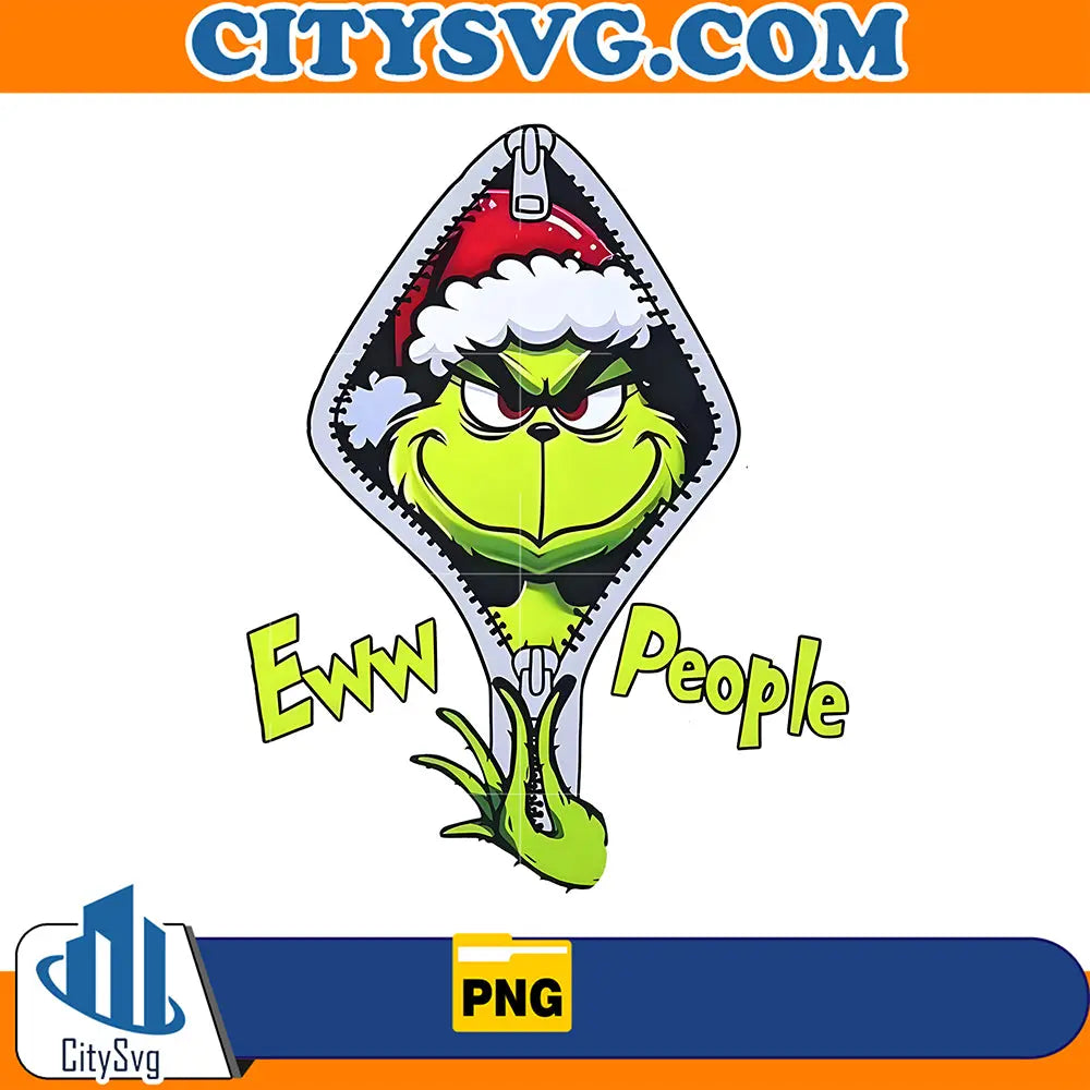 Grinch Eww People Christmas Png – CITYSVG