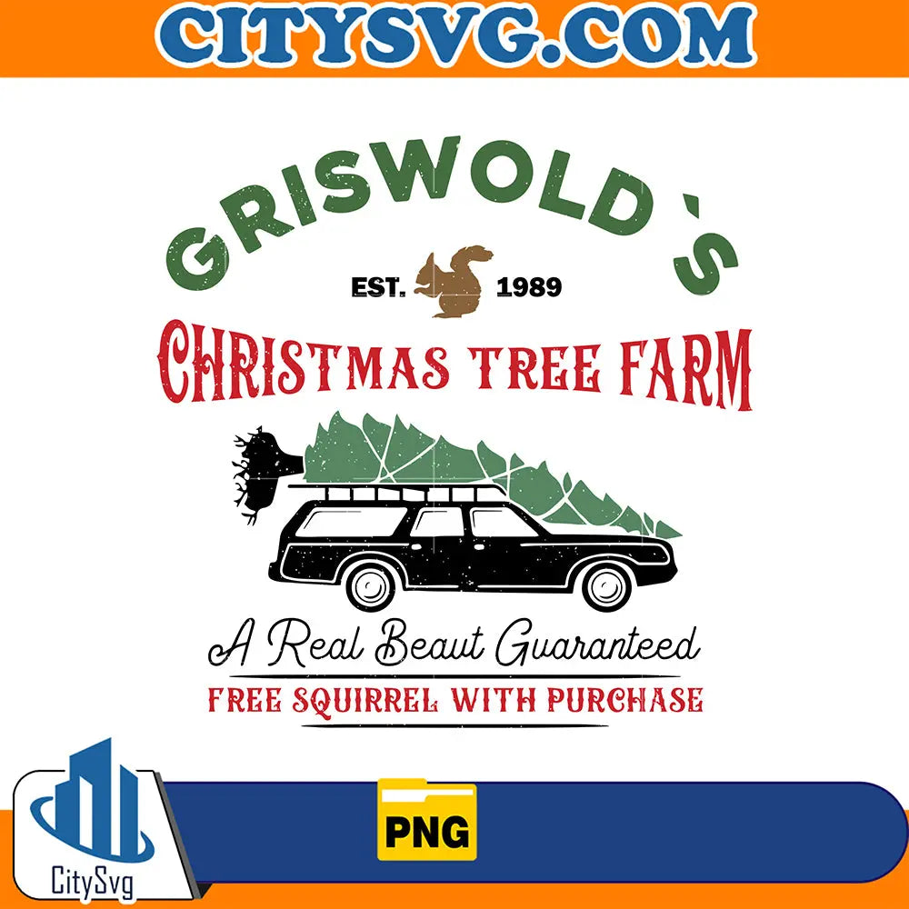 Griswold's Est 1989 Christmas Tree Farm A Real Beaut Guaranteed Free S ...
