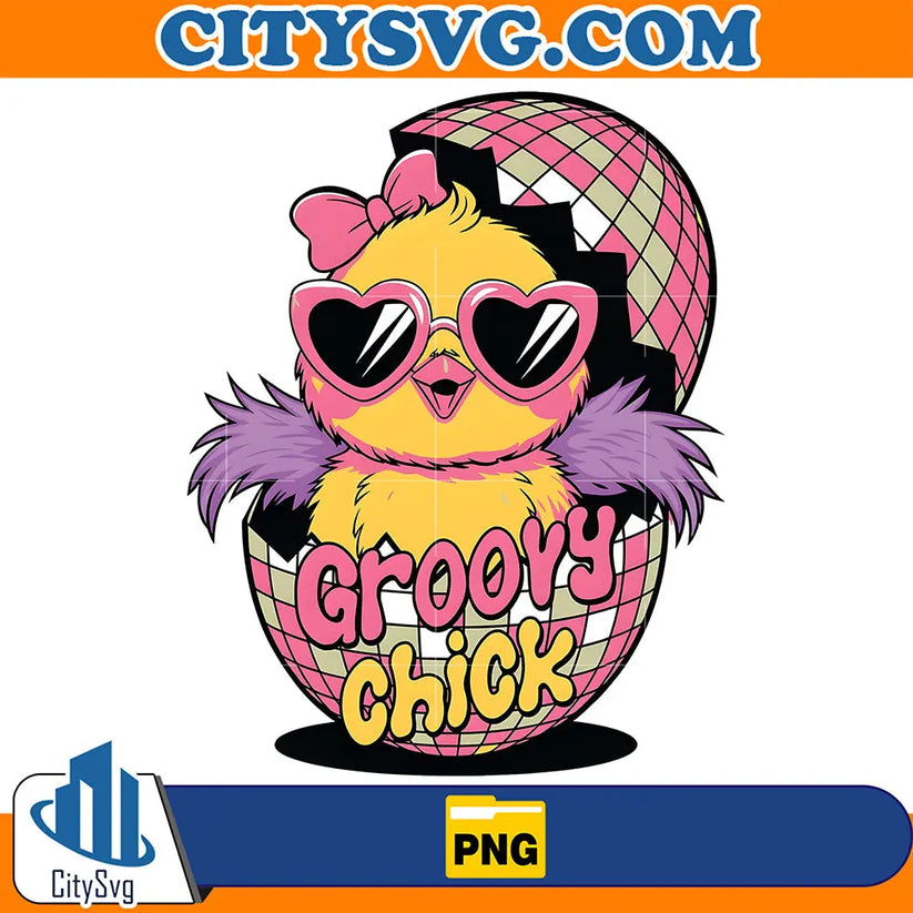 Groovy Chick Png – CITYSVG