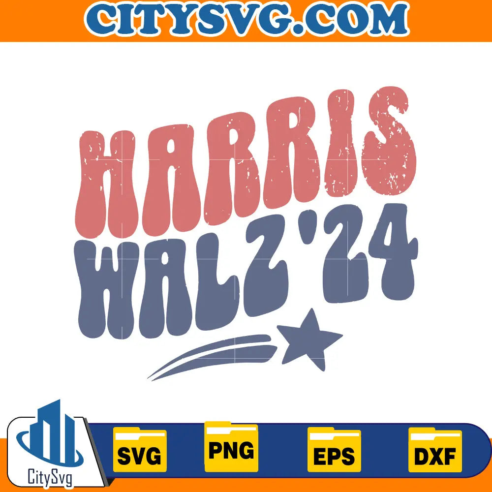 Kamala Harris 2024 Walz Svg – CITYSVG
