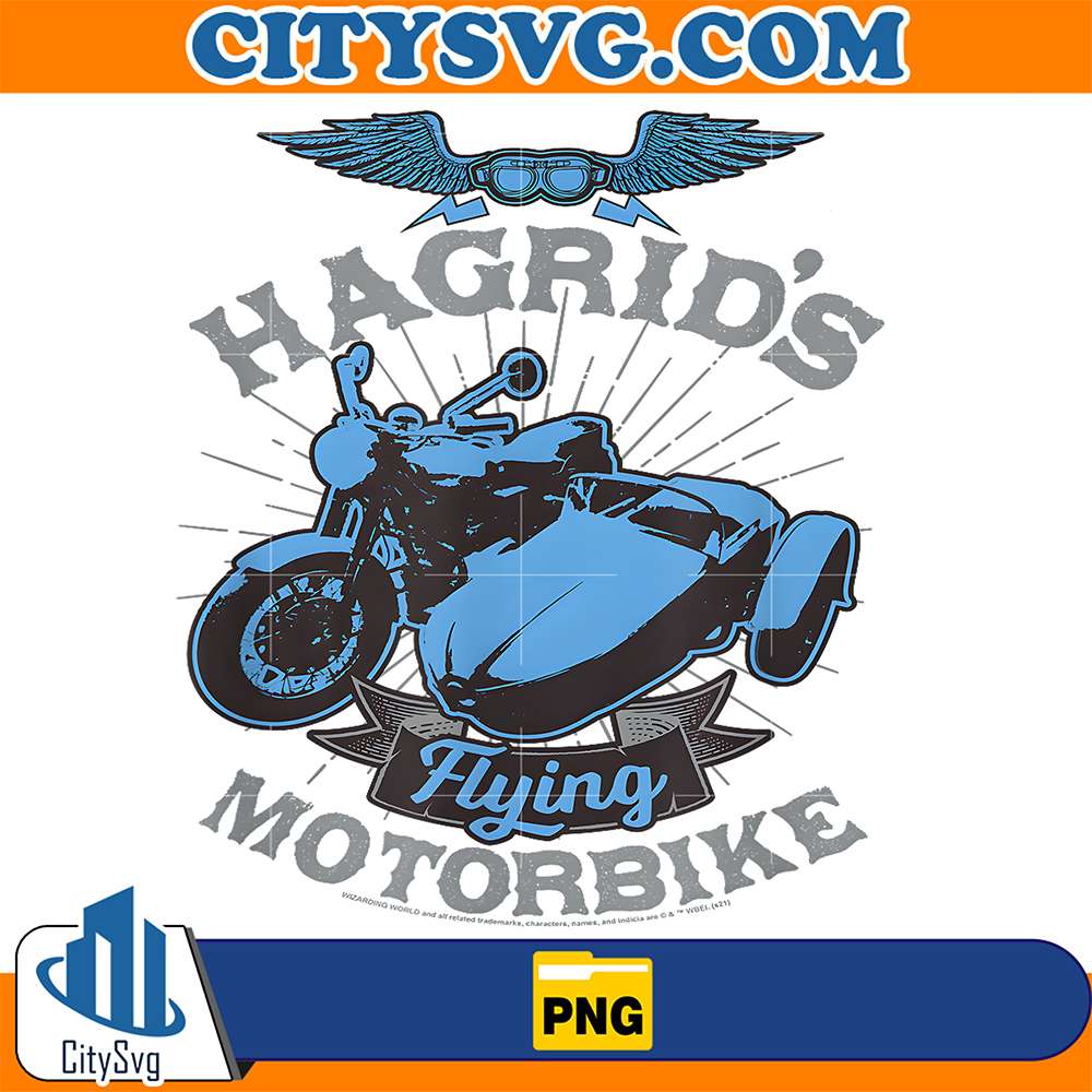 Harry Potter Hagrid's Flying Motorbike Png – CITYSVG