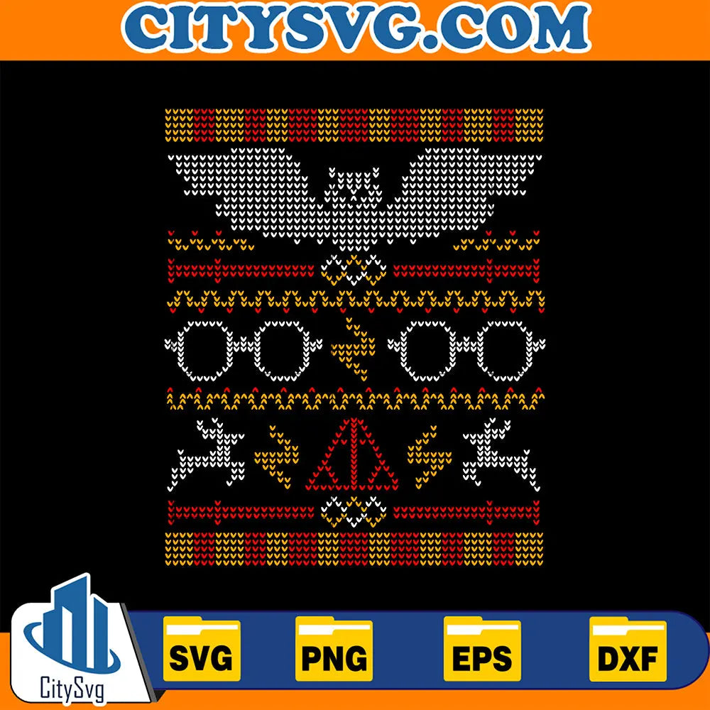 Harry Potter Ugly Christmas Svg – CITYSVG