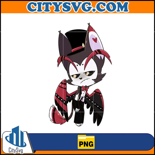 Hazbin Hotel Husk Png, Cute Chibi Hotel Characters Png, Hotel The Eras ...