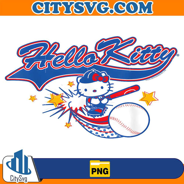 Hello Kitty Home Run Baseball Softball Png – CITYSVG