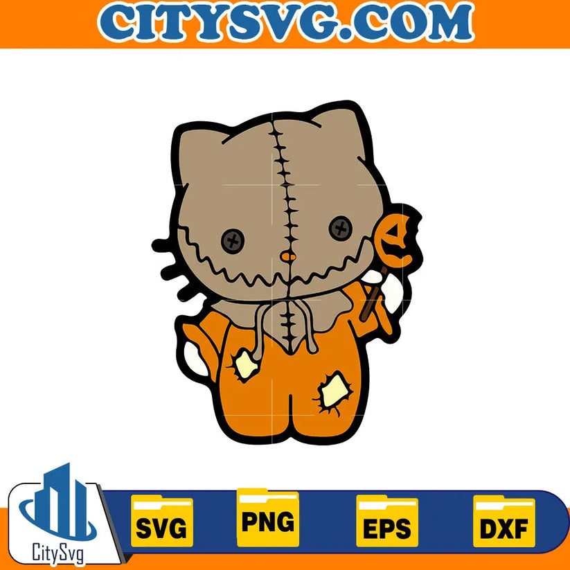 Hello Kitty Sam Trick or Treat Svg – CITYSVG
