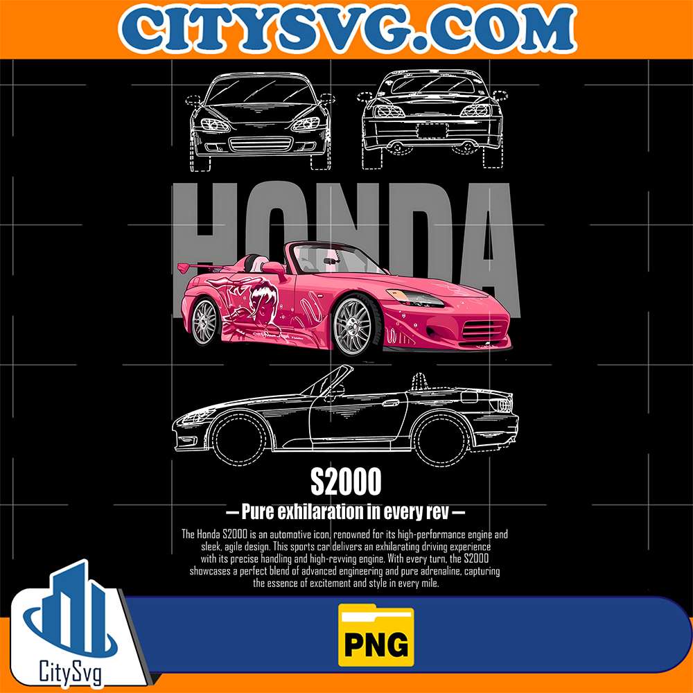 Honda S2000 Pure Exhilaration In Every Rev Png – CITYSVG