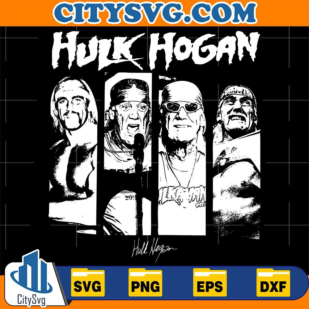 Hulk Hogan Legend Memorial Svg – CITYSVG