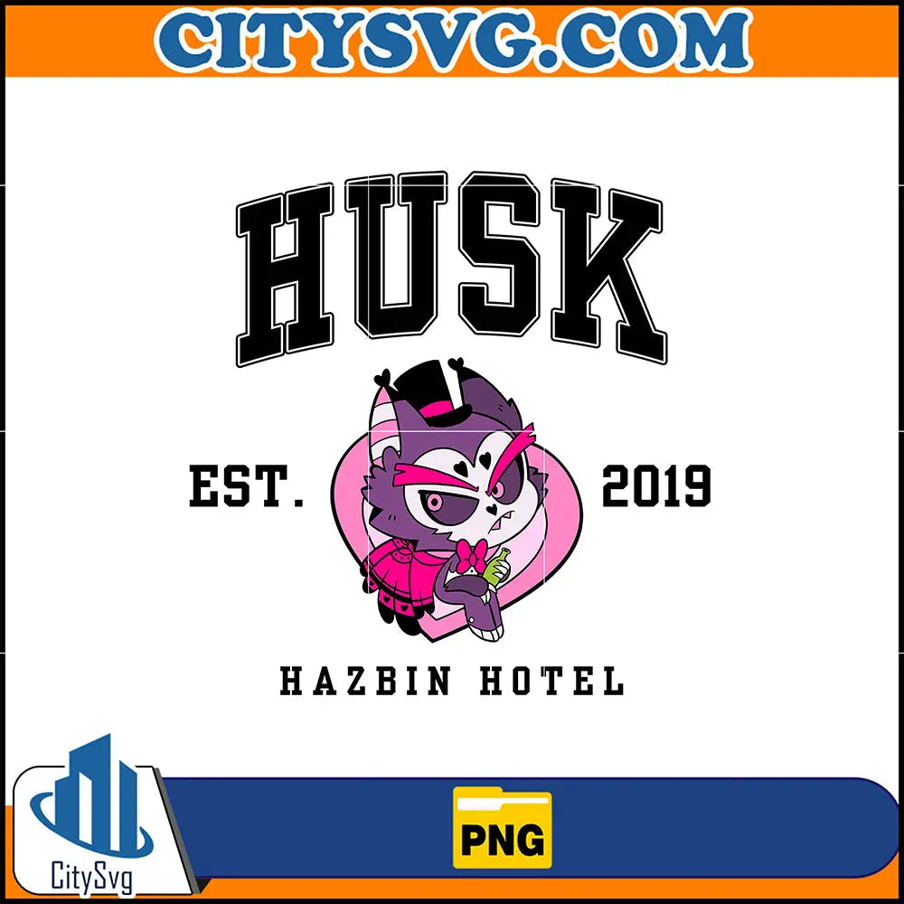 Husk Est.2019 Png, Hazbin Hotel Png, Hazbin Hotel Cartoon Png, Helluva ...