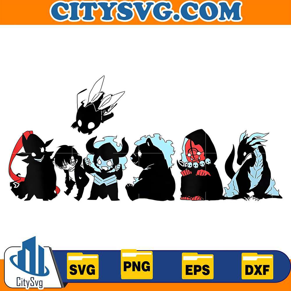 Igris, Tank , Jinwoo, Beru, Iron, Tusk, Shadow Monarch Svg – CITYSVG