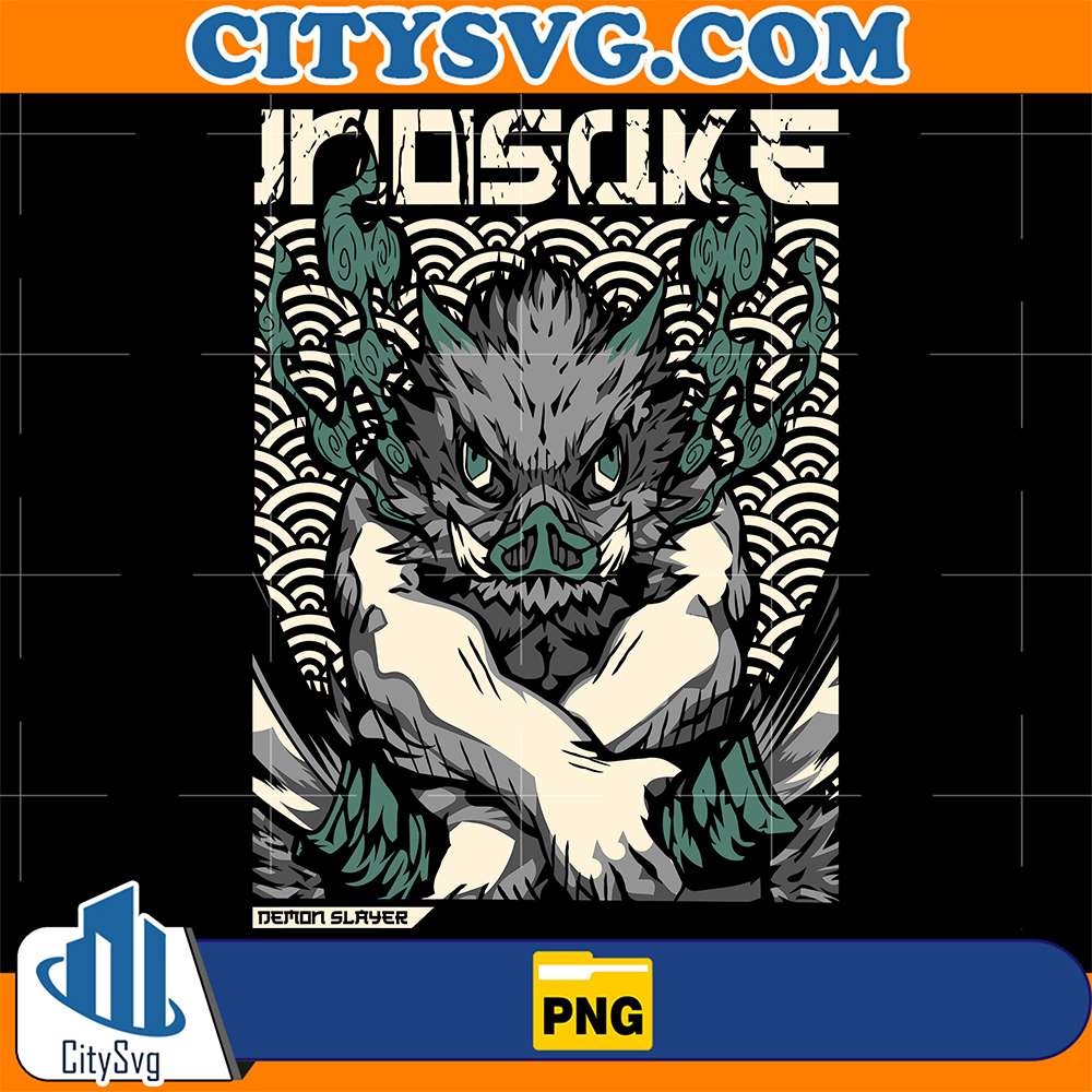 Inosuke Demon Slayer Png – CITYSVG