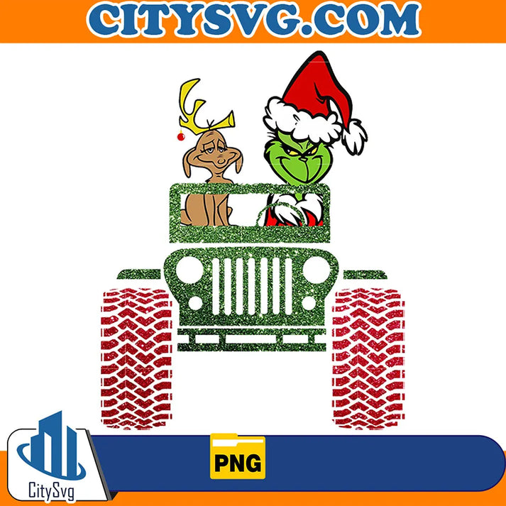 Jeep Grinch Christmas Png – CITYSVG