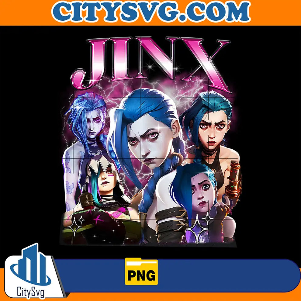 Jinx Arcane League Of Legends Anime Lol Png – CITYSVG