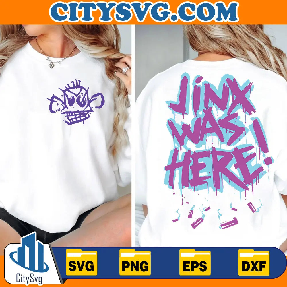 Jinx Was Here Svg – CITYSVG