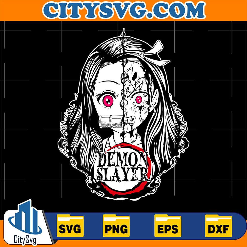 Kamado Nezuko Demon Slayer Svg – CITYSVG