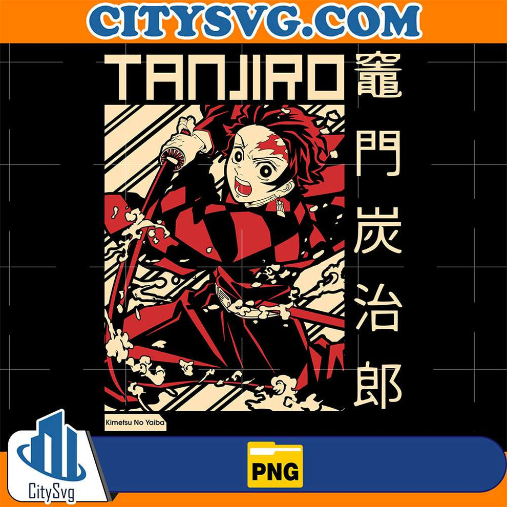 Kamado Tanjiro Demon Slayer Png – CITYSVG