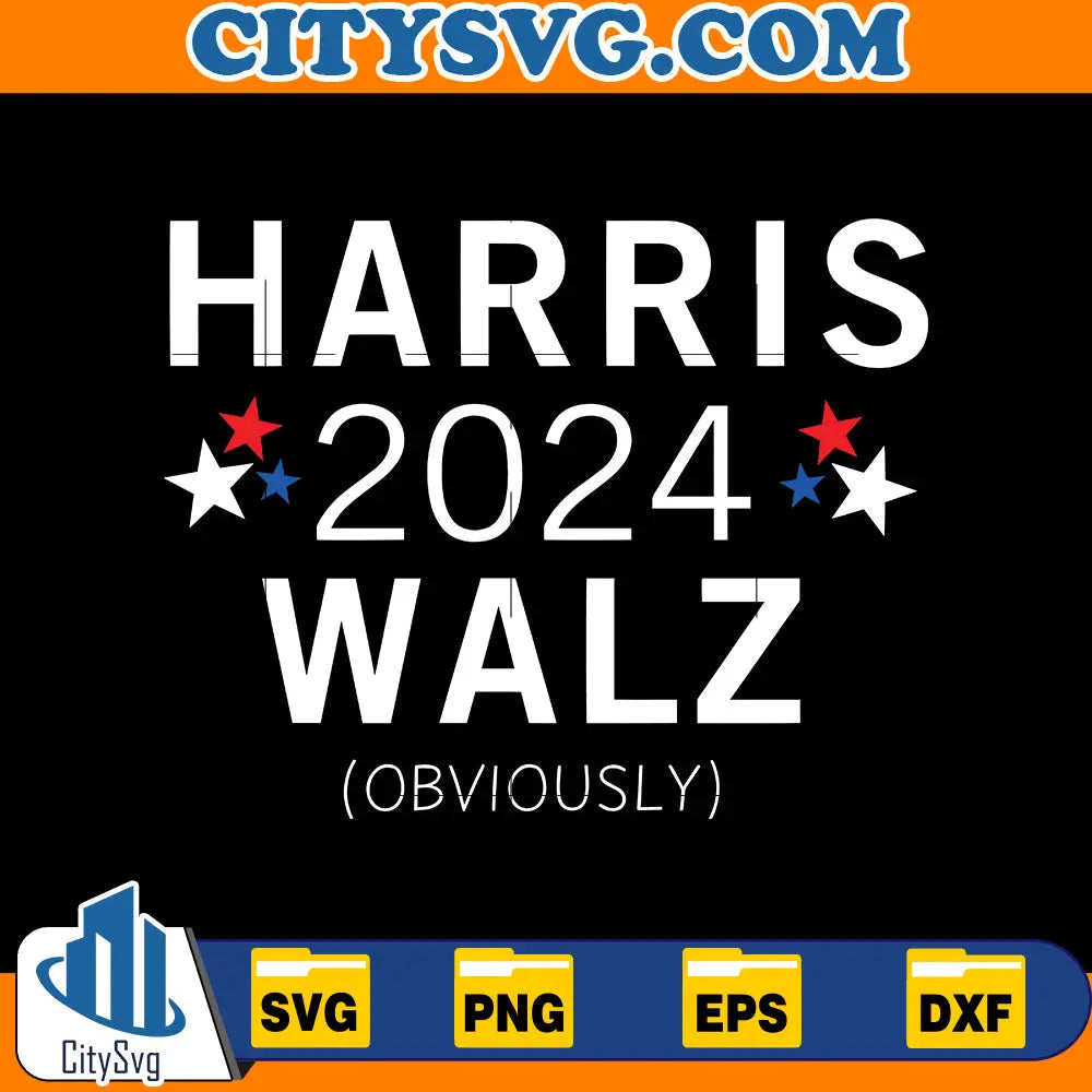 Harris 2024 Walz Svg, Kamala Harris Svg – CITYSVG