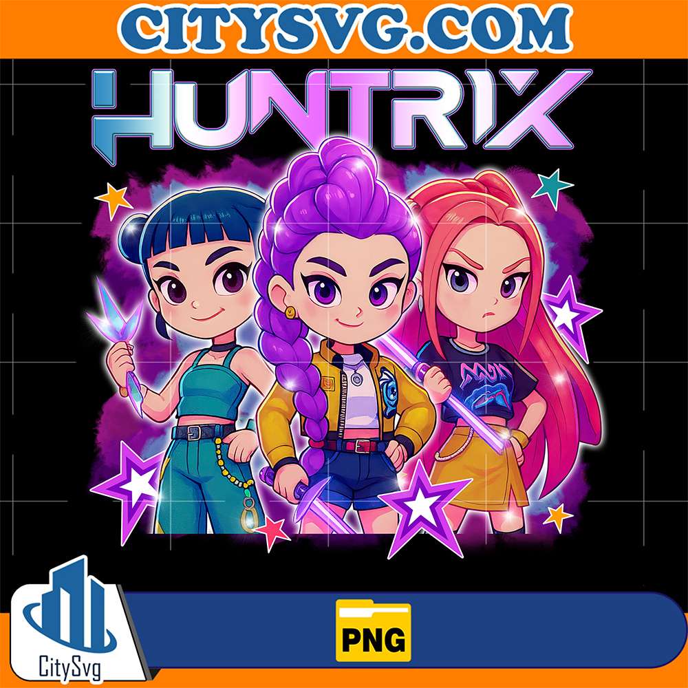 Kpop Demon Hunters Huntrix Png – CITYSVG
