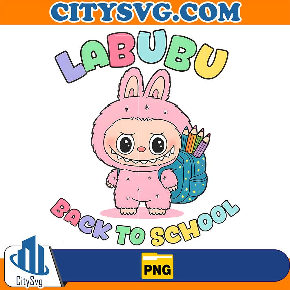 Labubu Back To School Png – CITYSVG