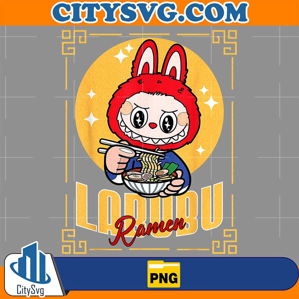 Labubu Ramen Png – CITYSVG