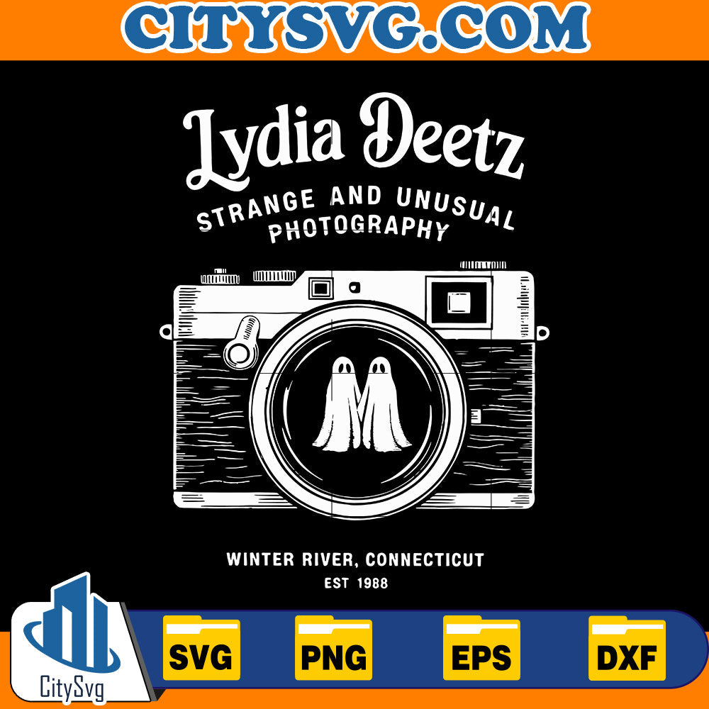 Lydia Deetz Strange & Unusual Photography Svg – CITYSVG