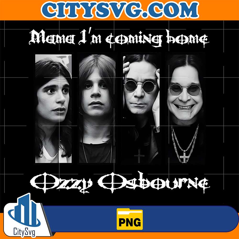 Mama I'm Coming Home, Ozzy Osbourne Png – CITYSVG