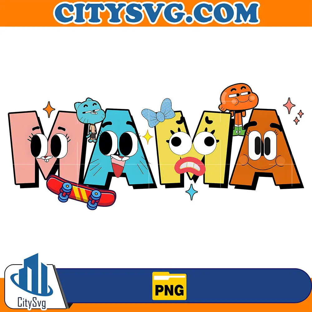 Mama Gumball Png – CITYSVG