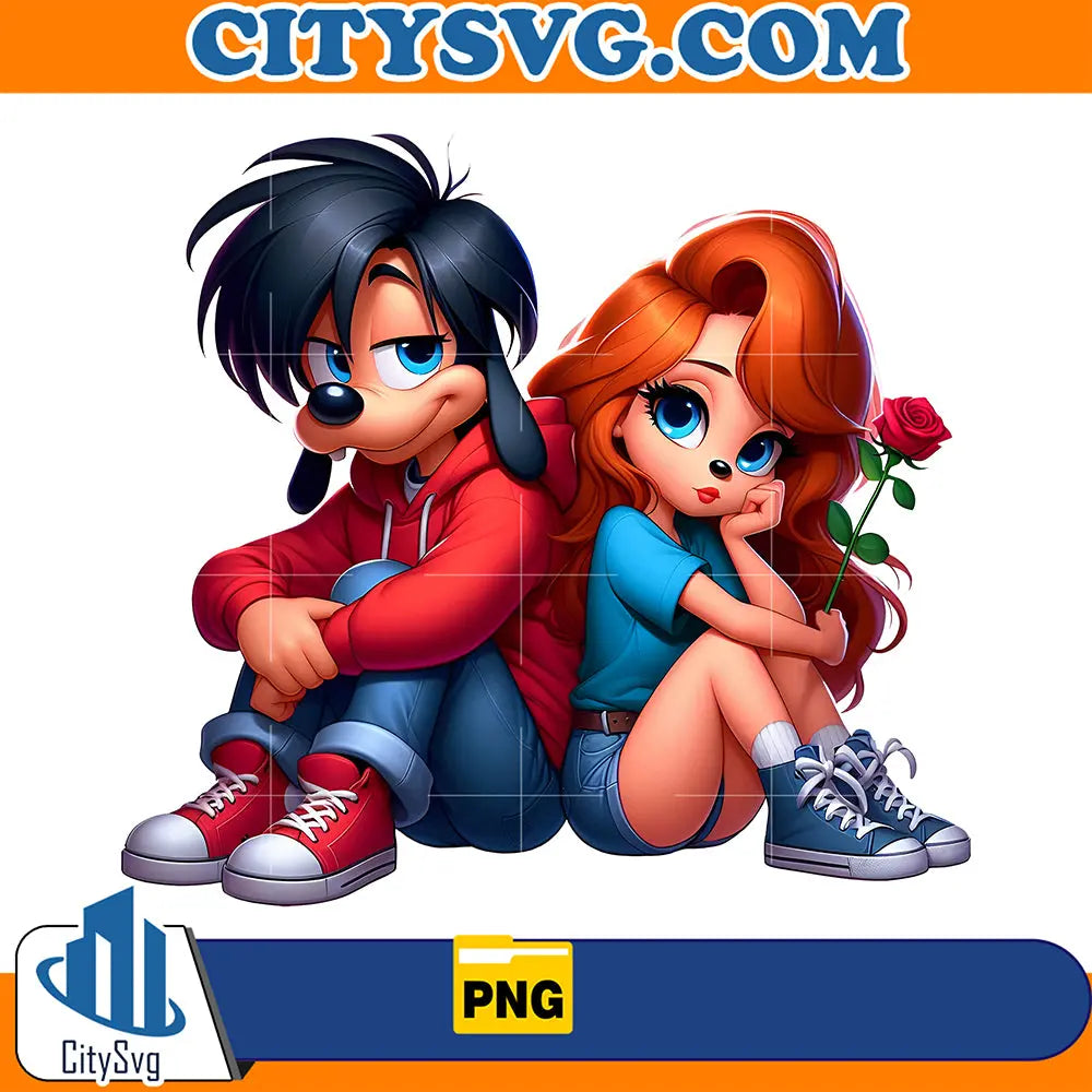 Max And Roxanne Couple Chicano Valentine Png – CITYSVG