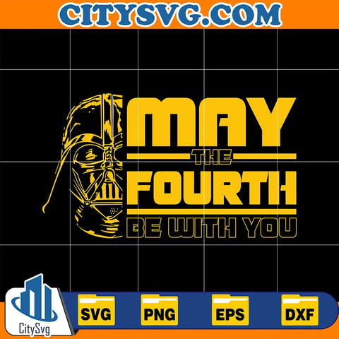May The Fourth Be With You Png, May 4th Png, Cartoon Character Png, Th ...