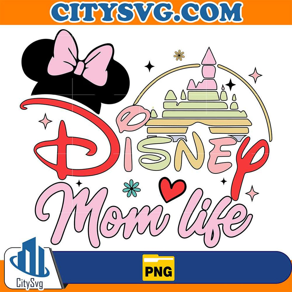 Mickey Mouse Mom Life Png – CITYSVG