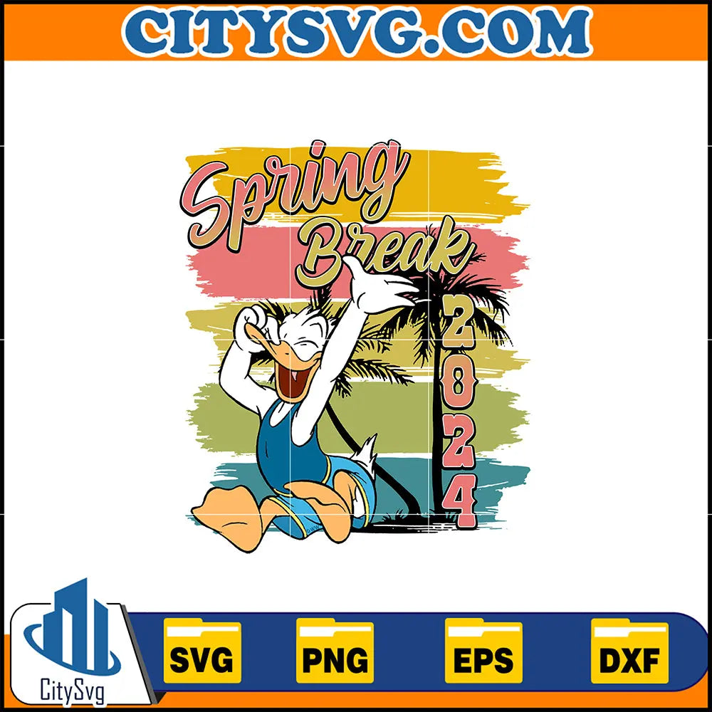 Mickey And Friends Summer Svg, Donald Png, Summer Vibes Svg, Beach Vib ...