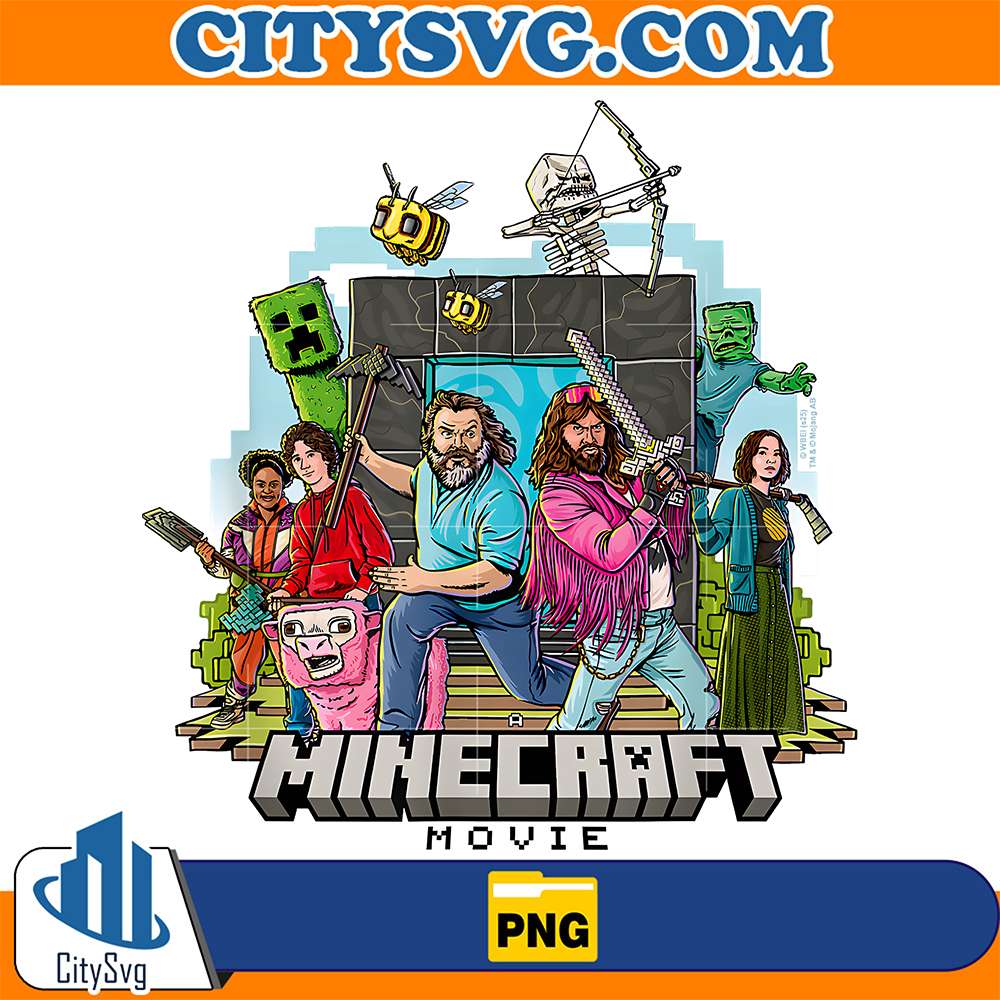 MineCraft Movie Png – CITYSVG