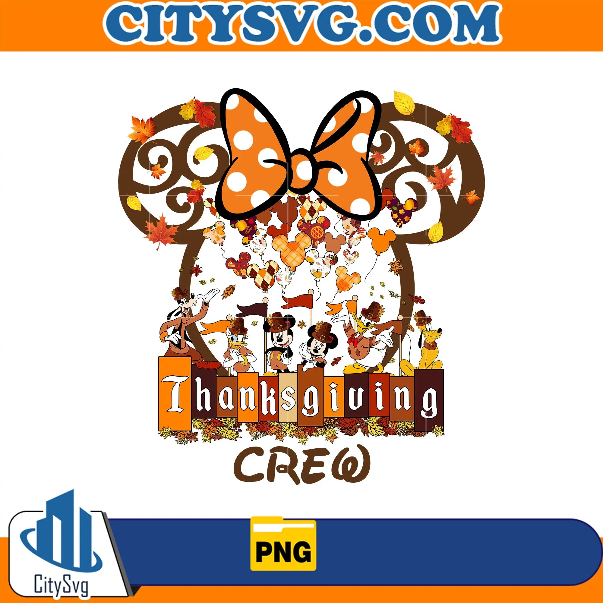 Minnie Thanksgiving Crew Png – CITYSVG