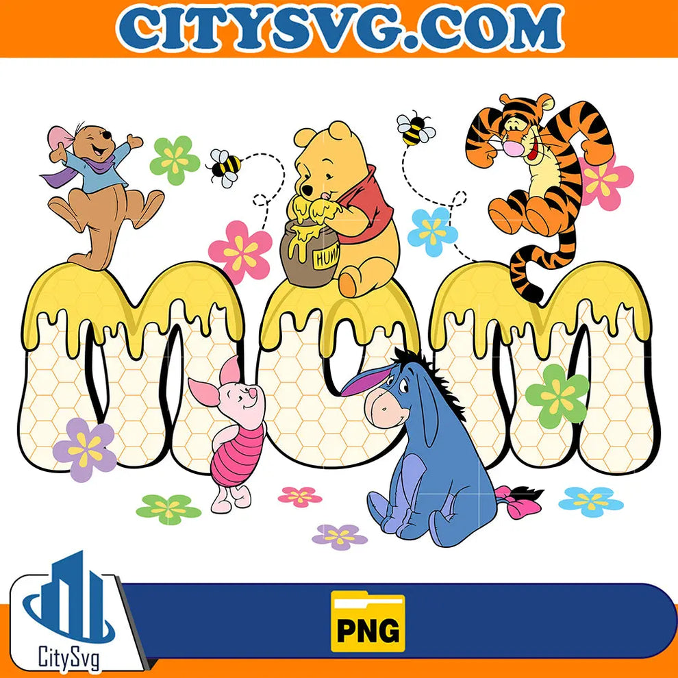 Mom Winnie The Pooh Png – CITYSVG