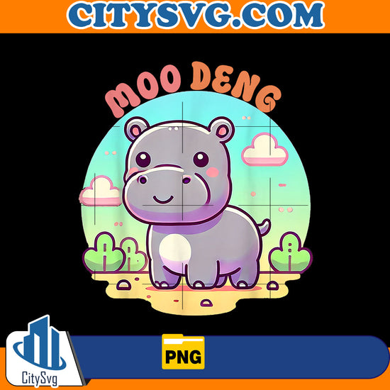 Cartoon Moo Deng Png – CITYSVG