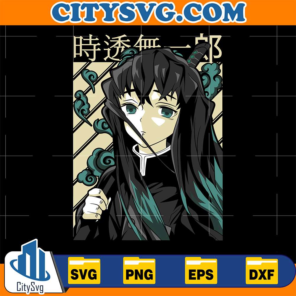 Muichiro Tokito Demon Slayer Svg – CITYSVG