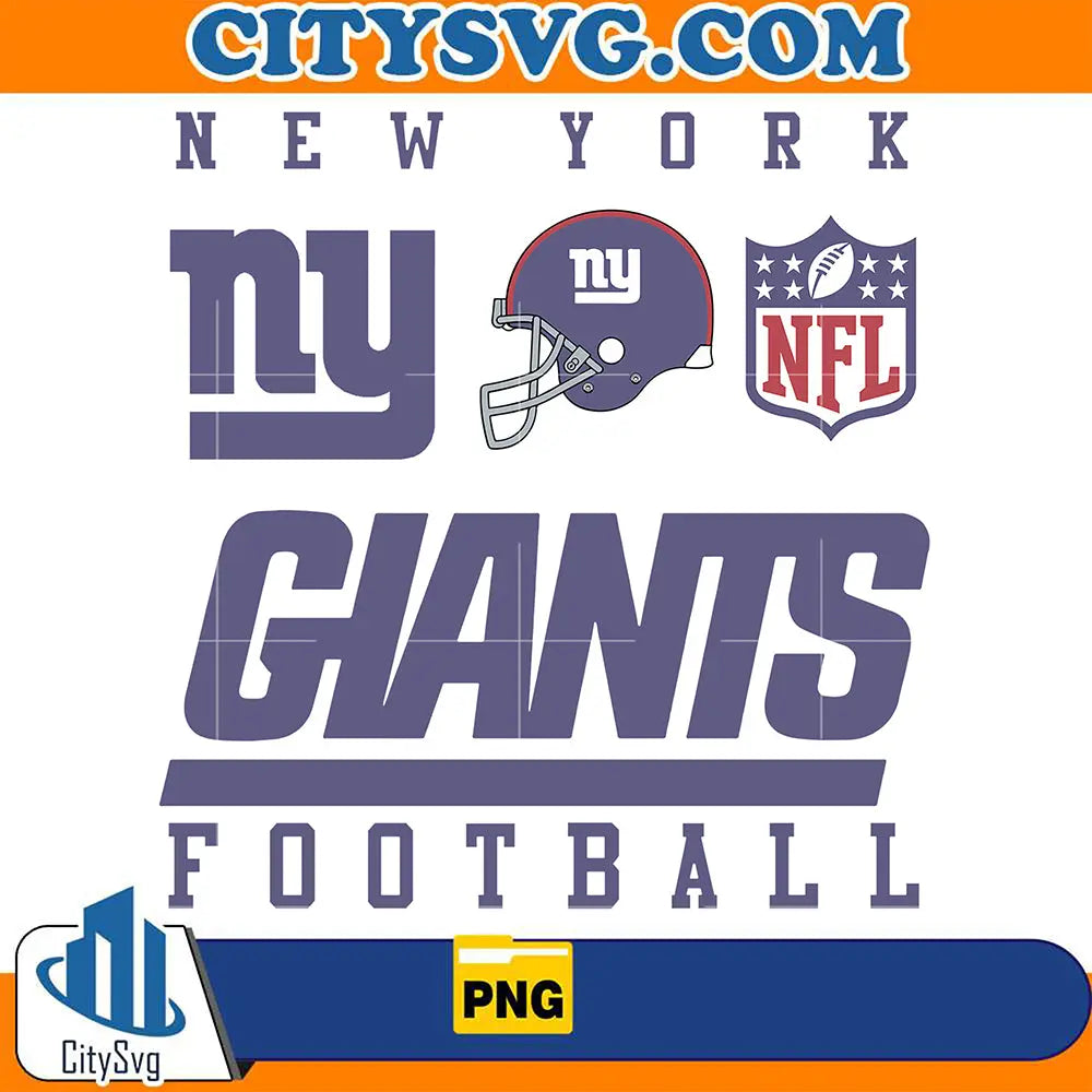 New York Giants Football Png – CITYSVG