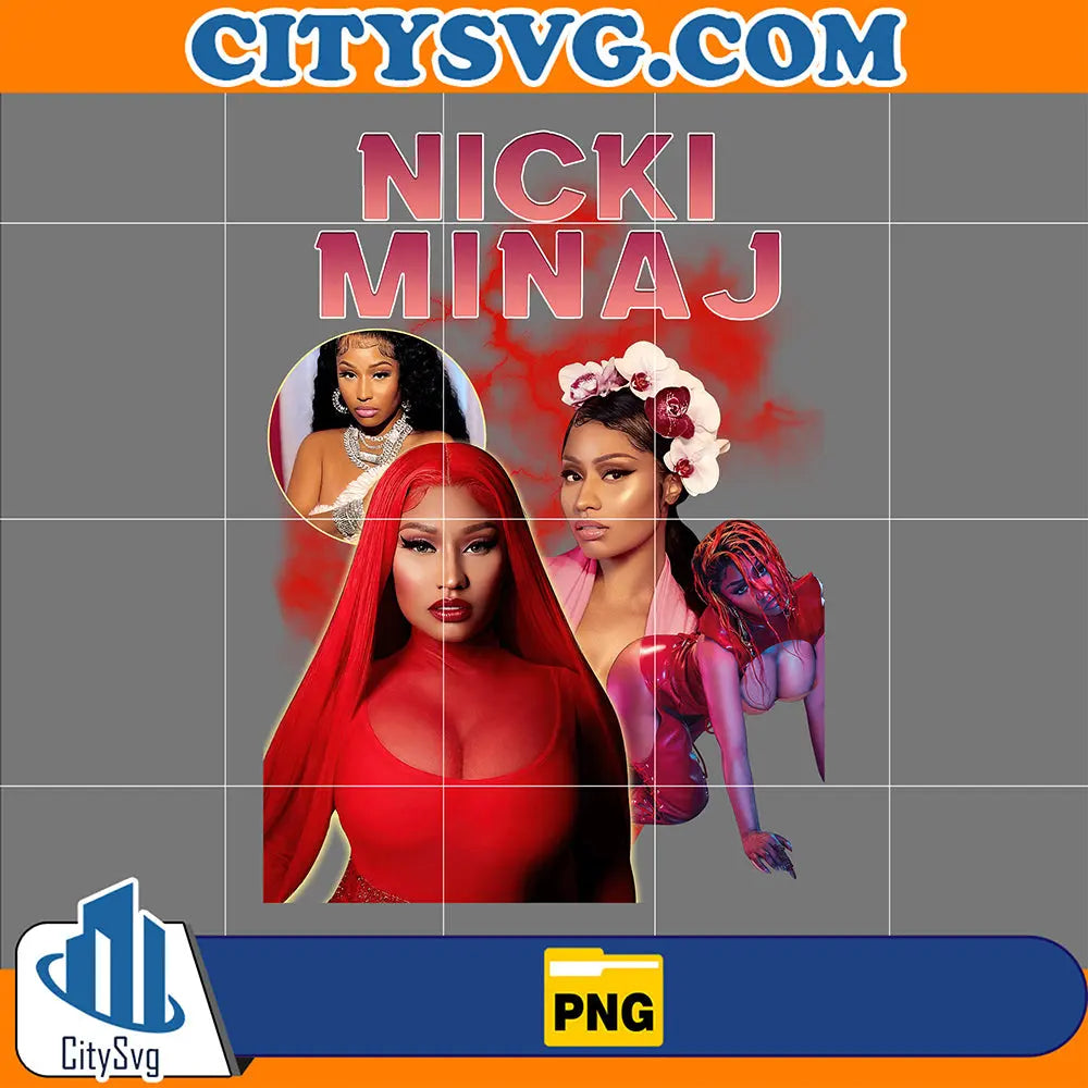 Nicki Minaj Png, Pink Friday 2 Tour, Nicki Minaj Tour 2024 File, Nicki – CITYSVG