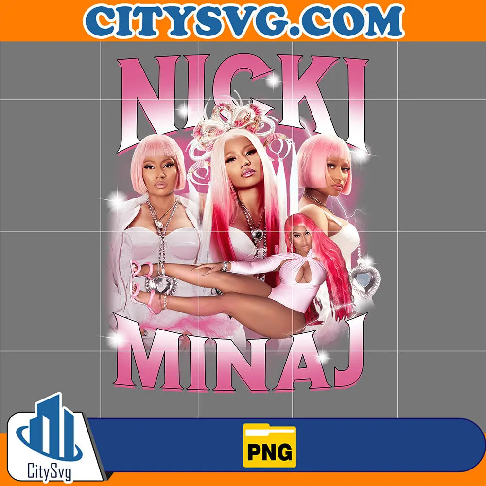 Nicki Minaj Png, Pink Friday 2 Tour, Nicki Minaj Tour 2024 File, Nicki – CITYSVG