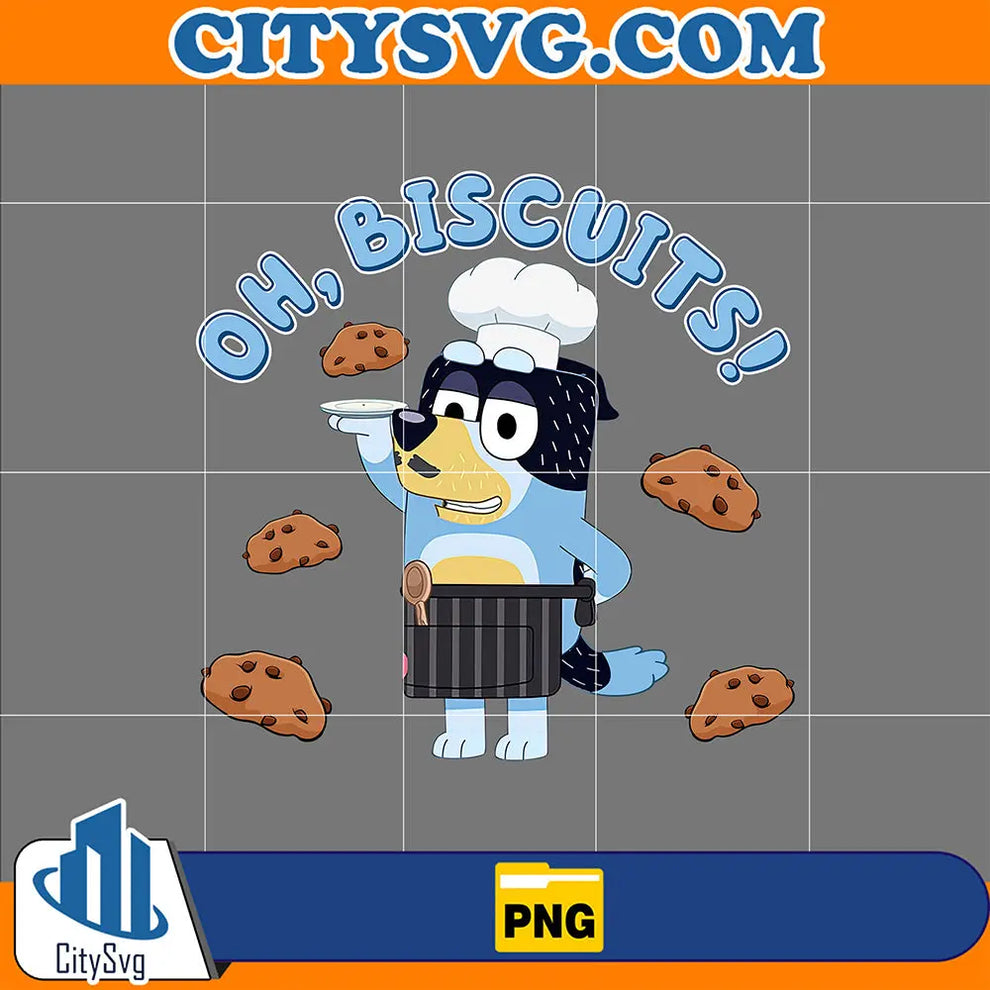 Oh Biscuits Png, Cartoon Bluey Family Png, Bluey Family Png, Bluey Bin ...