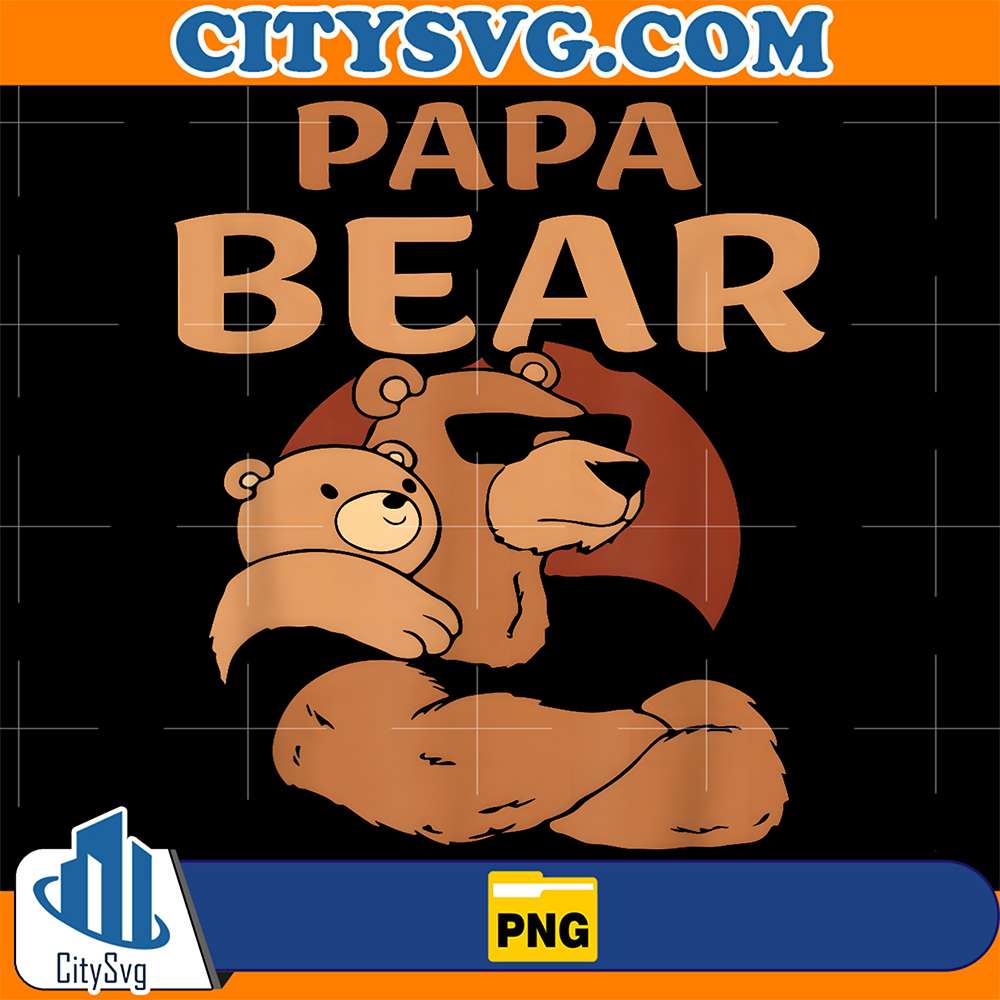 Papa Bear Animal Png – CITYSVG