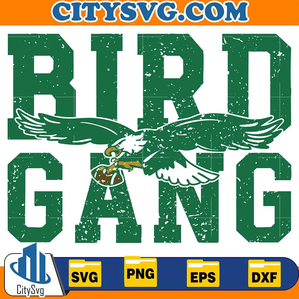 Philadelphia Football Bird Gang Svg – CITYSVG