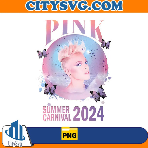 Pink Summer Carnival 2024 Png – CITYSVG