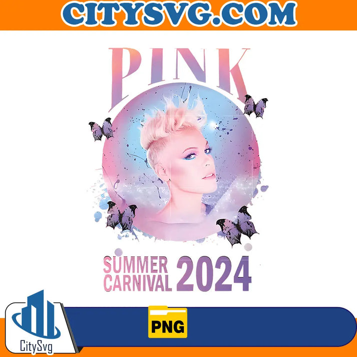 Pink Summer Carnival 2024 Png – CITYSVG