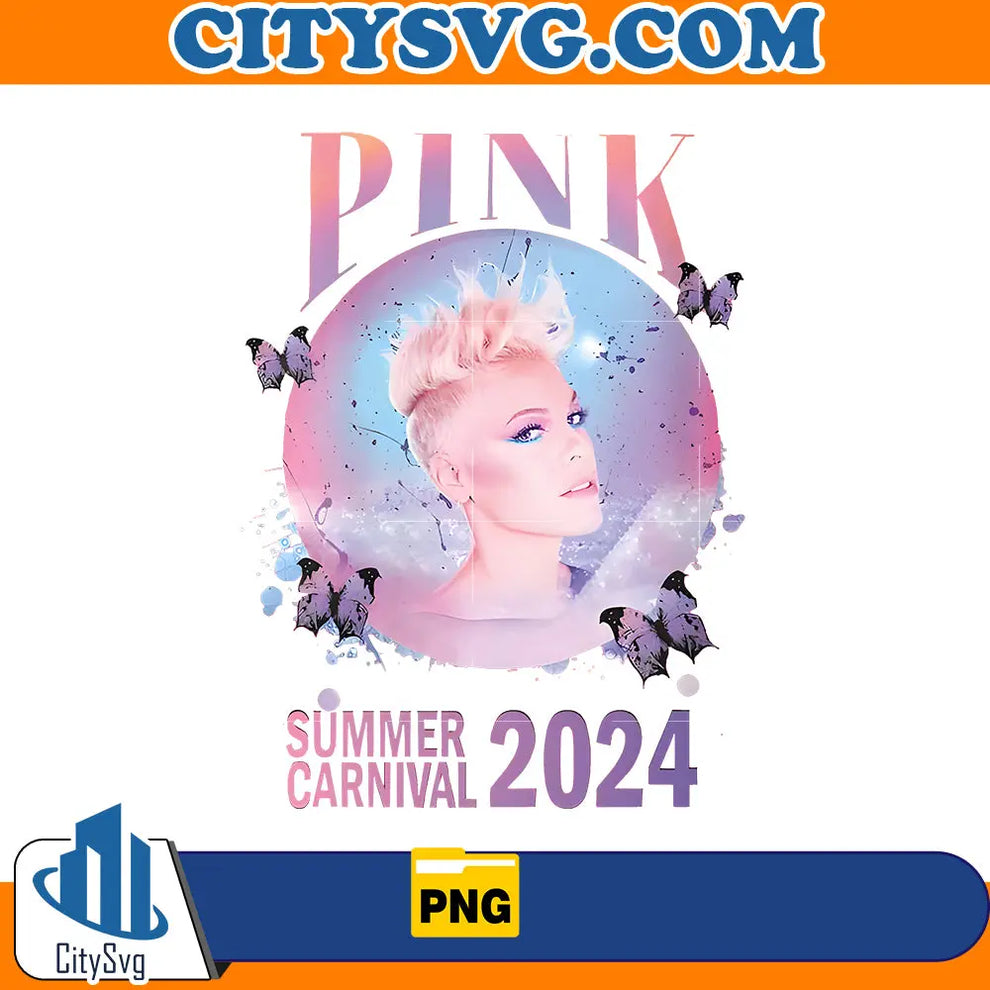 Pink Summer Carnival 2024 Png – CITYSVG