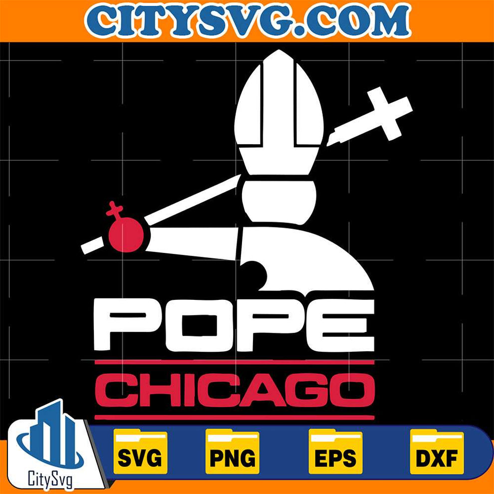 Pope Chicago Svg – CITYSVG
