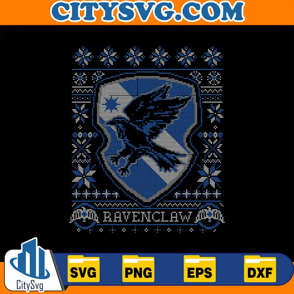 Ravenclaw Ugly Christmas Svg – CITYSVG