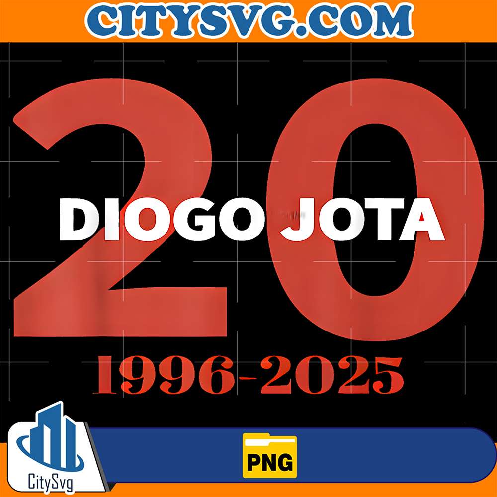 Rip Diogo Jota 1996-2025 Png – CITYSVG