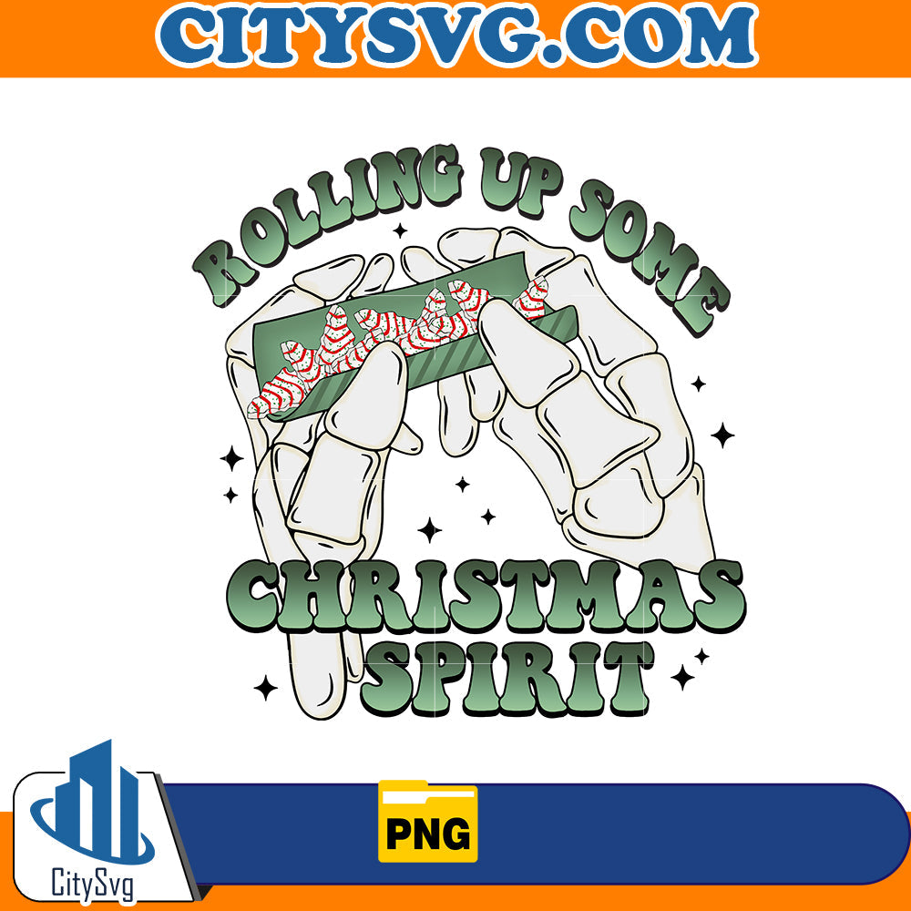 Rolling up some Christmas Spirit Png – CITYSVG