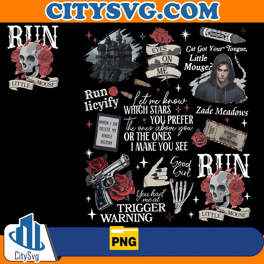 Run Little Mouse Png – CITYSVG