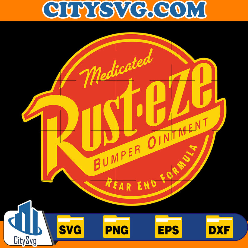 Rust-eze Bumper Ointment Svg – CITYSVG